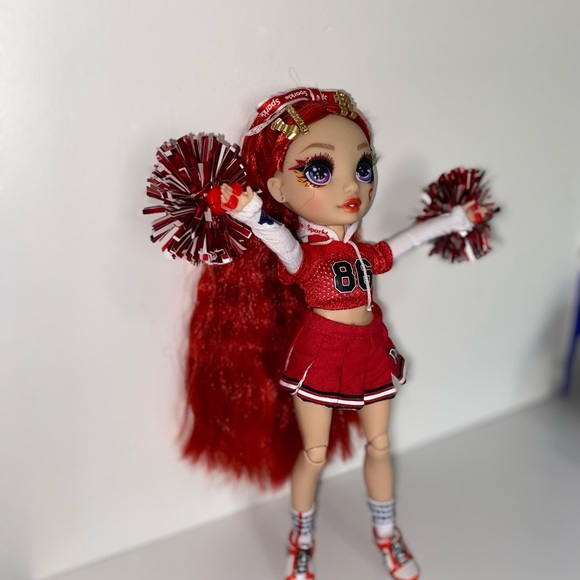 Rainbow High | Toys | Rainbow High Cheer Doll Series Ruby Anderson ...